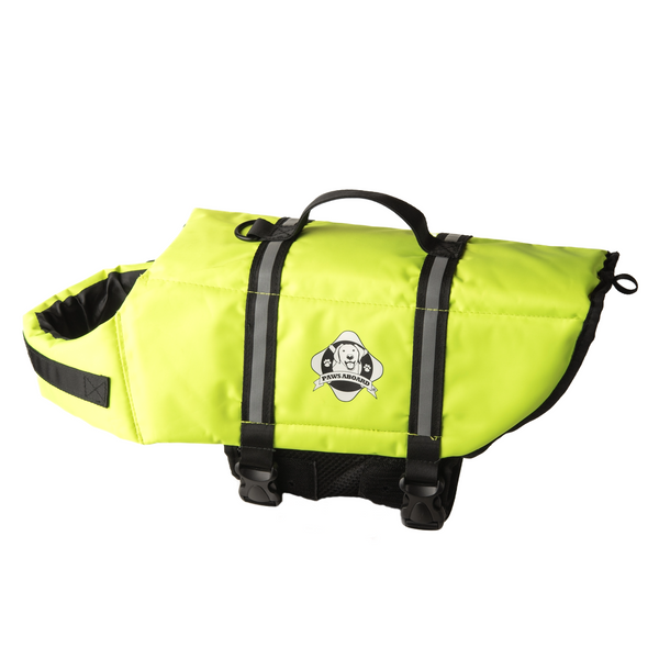 Safety Neon Yellow Dog Life Jacket – https://www.fidopetproducts.com